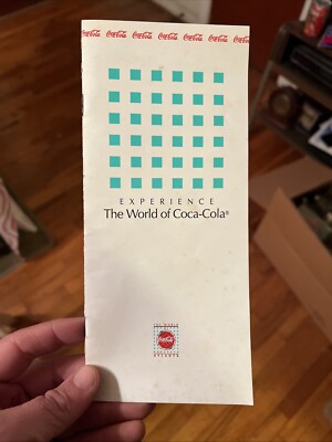 Vintage 1991 Welcome To The World Of Coca Cola Atlanta Brochure Unique ...