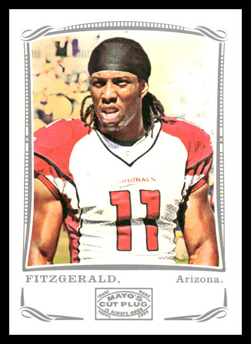 2009 Topps Mayo Larry Fitzgerald #162 Silver | eBay