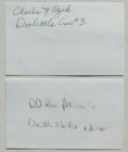 Jimmy Doolittle & 9 Doolittle Raiders Autograph Cards Tokyo Raid 1942 U ...