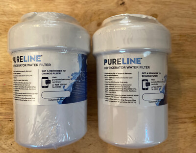 Pureline refrigerator water filter PL-100 2-Pack New In Box | eBay