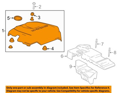 GM OEM Engine Cover 12679833 | eBay