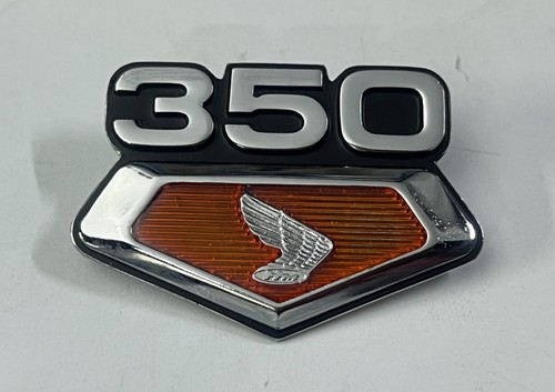 350 WING Side Cover Badge for HONDA CB350 CL350 K3 1971 New Metal ...