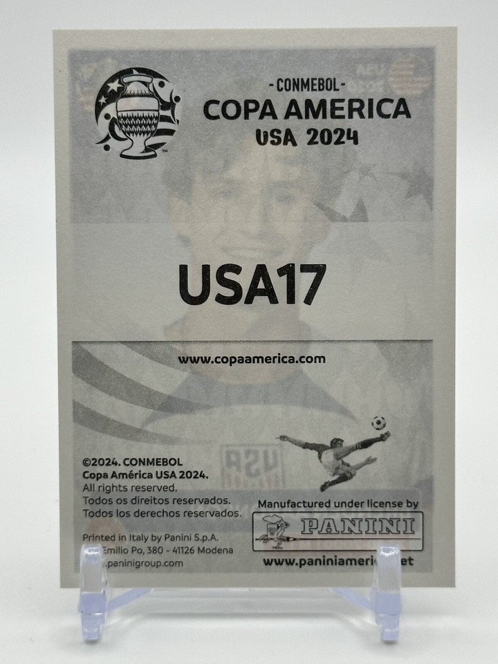 2024 Panini Copa America Brendon Aaronson #USA17 | eBay