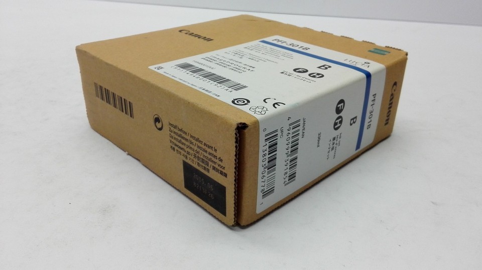 Canon PFI-301 Ink Ctg 1494B001, Blue for Canon imagePROGRAF 9000 | eBay