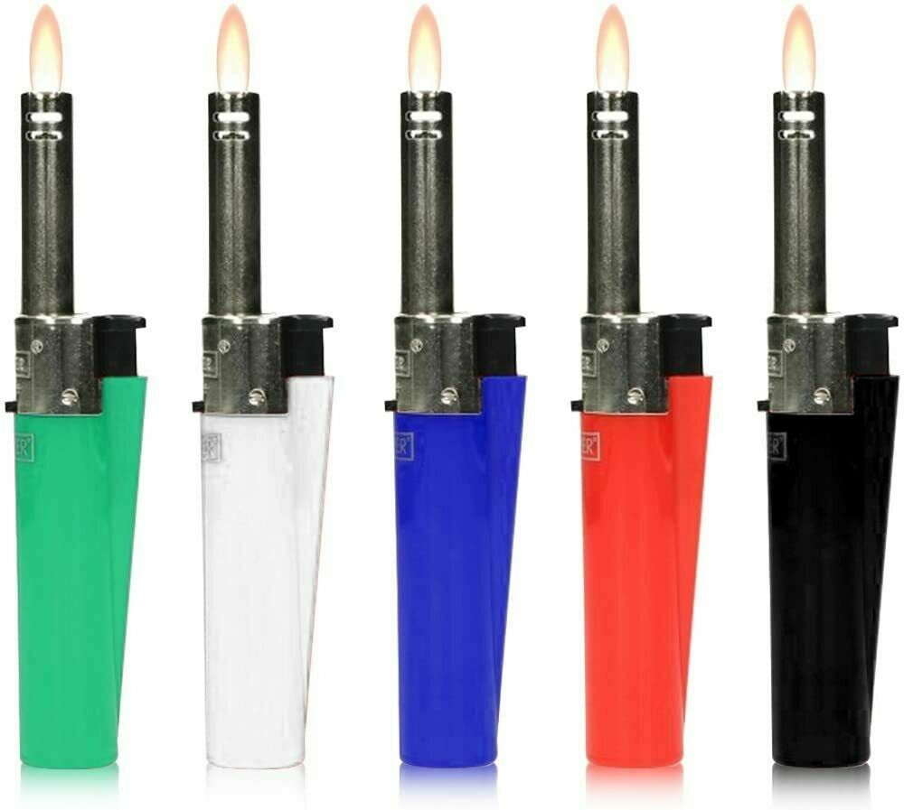 CLIPPER MINI TUBE LIGHTERS – REFILLABLE GAS FLAME FOR BBQ, CAMPING ...