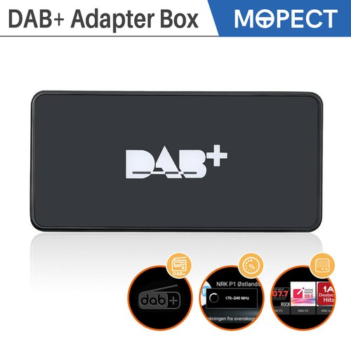 MOPECT DAB+ Box Antenna Adapter FM Transmission for Android 5.1 higher ...