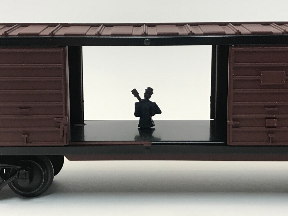 NEW! LIONEL 6-39248 LACKAWANNA (PHOEBE SNOW) DOUBLE DOOR BOXCAR W/HOBO ...