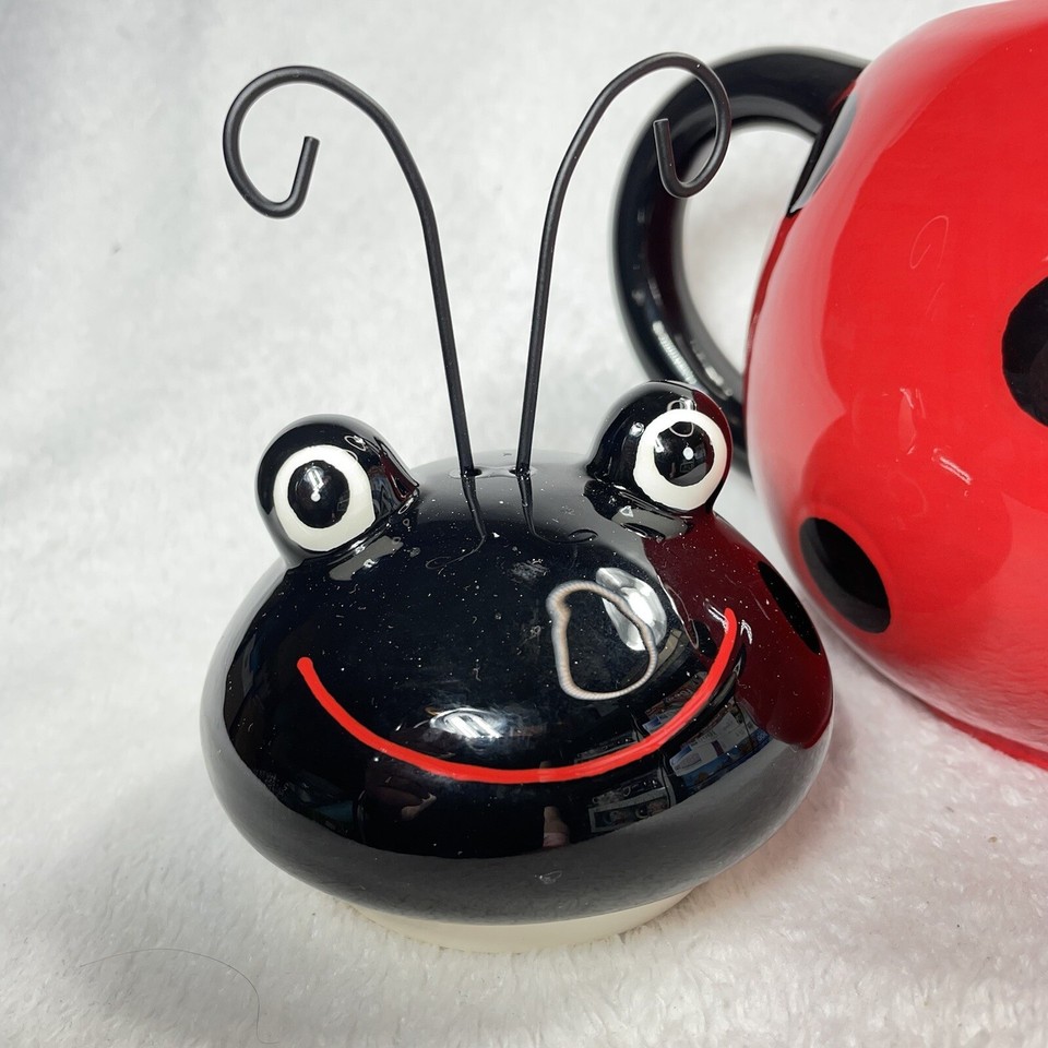 Loveable Ladybug Teapot Designed Exclusively for Collections Etc. | eBay