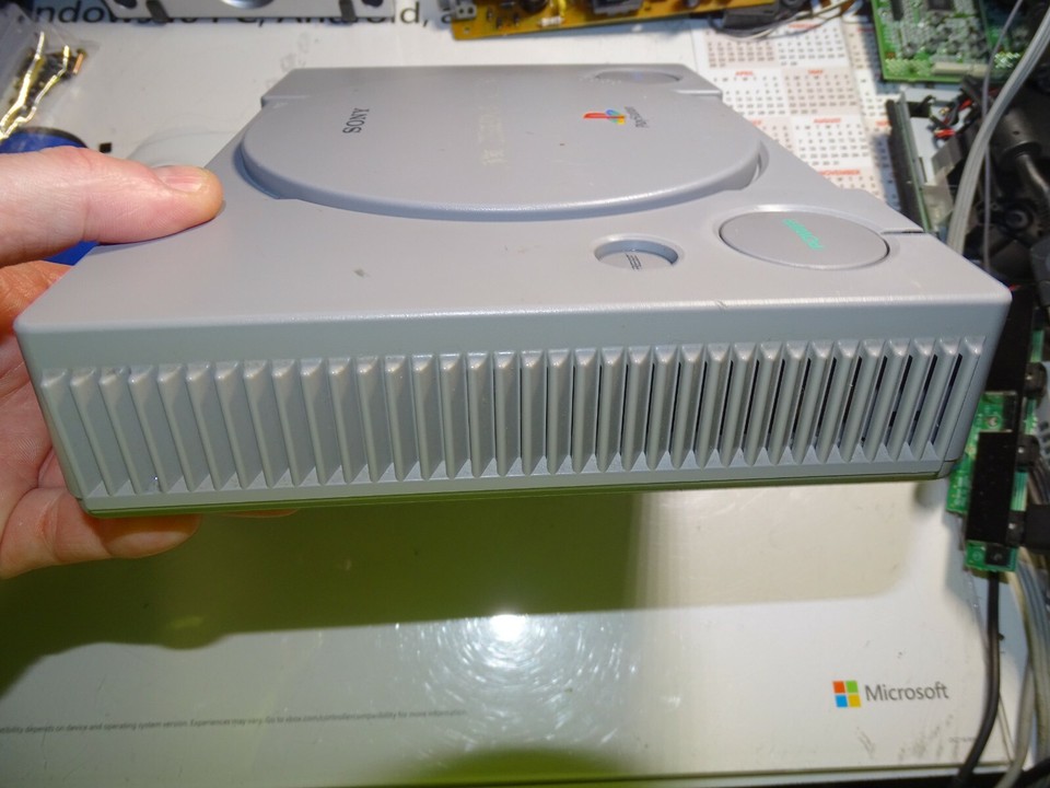 PS1 Sony SCPH 9001-Top Complete Cover & Bottom EMPTY Case ONLY-Just OK ...