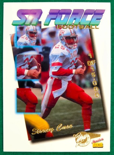 Stoney Case - 1995 Signature Rookies Tetrad SR Force #F34 - Football ...