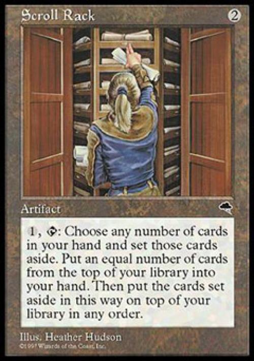 Scroll Rack - Medium Play English MTG Tempest | eBay