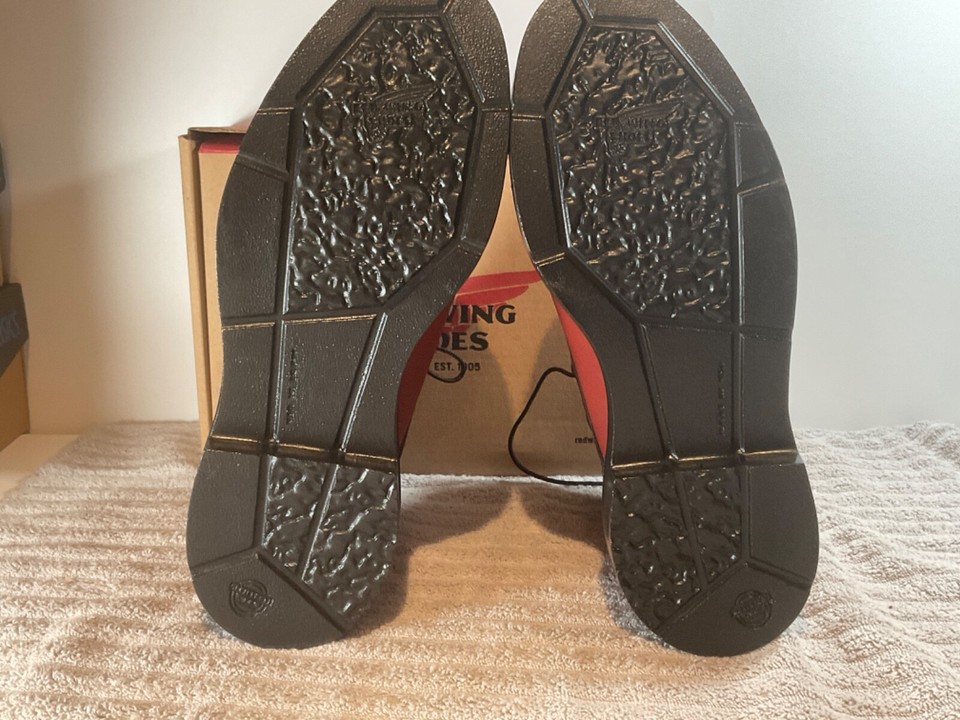 RED WING BOOTS SUPERSOLE RED MOC TOE 202 BOOT NEW IN BOX MULTIPLE SIZES ...