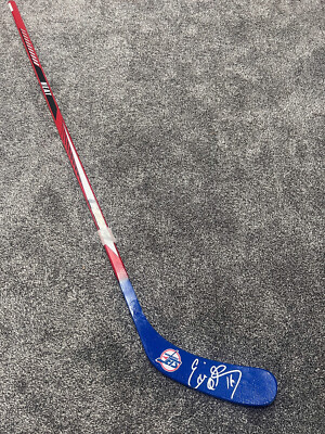 ED OLCZYK Winnipeg Jets SIGNED Autographed Hockey Stick COA | eBay