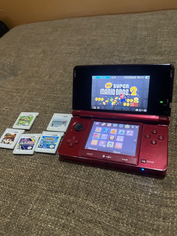 Nintendo 3DS Flame Red USA/Canada | eBay
