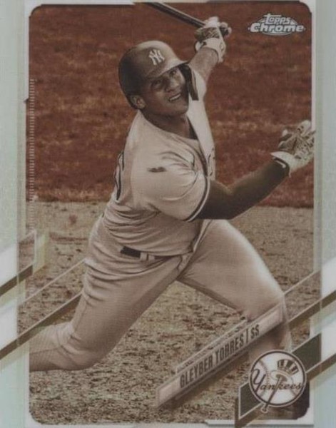 2021 Topps Chrome - Sepia Refractor #137 Gleyber Torres for sale online ...