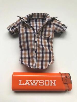 DCG002 1/6 Scale Short Sleeved Plaid Shirt Model For Battle Girl | eBay