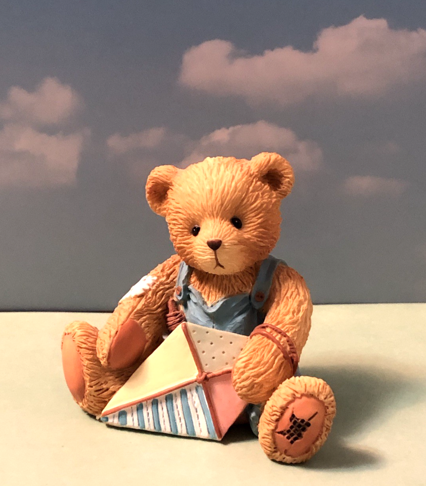 MARK and Kite Friendship in the Air Cherished Teddies MARCH Bear Figurine 914770 | eBay