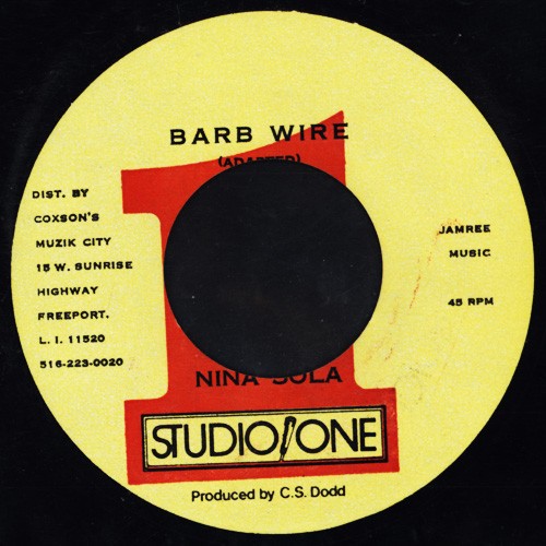 Nina Sola* - Barb Wire (7") (Very Good Plus (VG+)) - 3756824695 | eBay