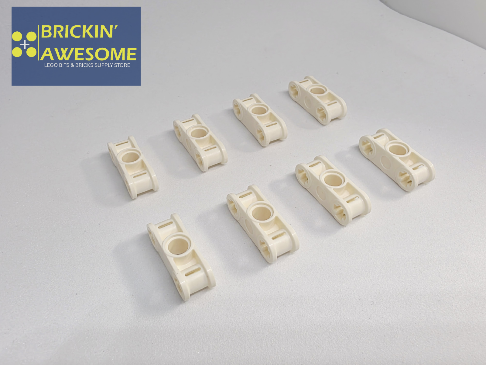 LEGO TECHNIC 6276981 42142 DOUBLE CROSS BLOCK WHITE AXLE X8 GENUINE ...