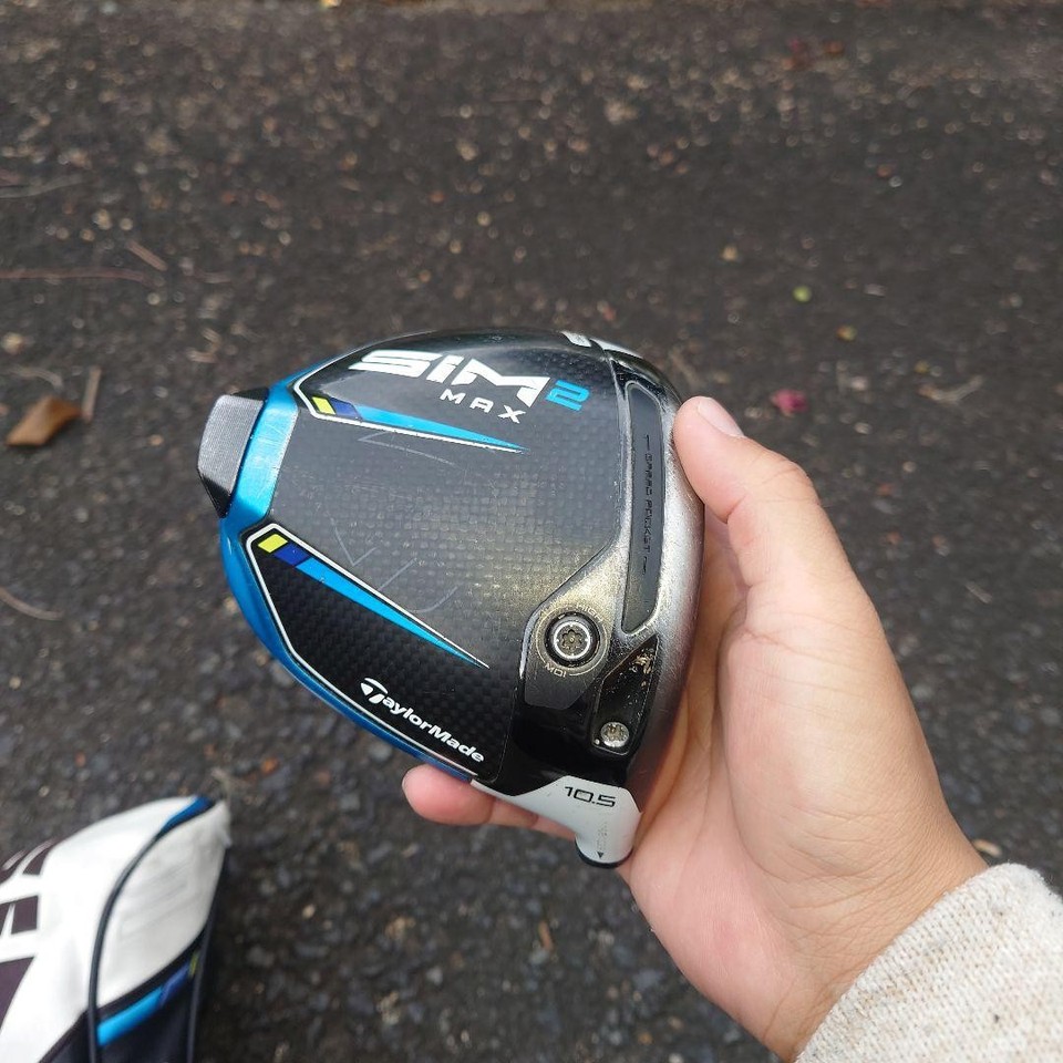 TaylorMade SIM 2 MAX Driver 1W 10.5° RH Head only with Cover ...