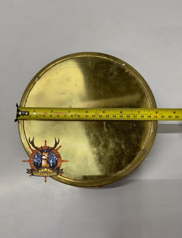 Nautical Vintage Mid Century Sestrel Brass Ship Wall Mount Clinometer ...