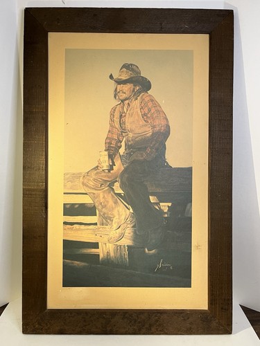 Gordon Snidow vintage Coors "Taste the High Country" Print, Framed ...