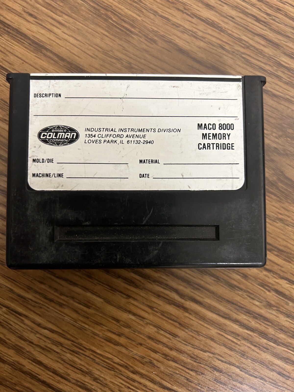 Barber Colman Maco 8000 8K Memory Cartridge A13024 | eBay