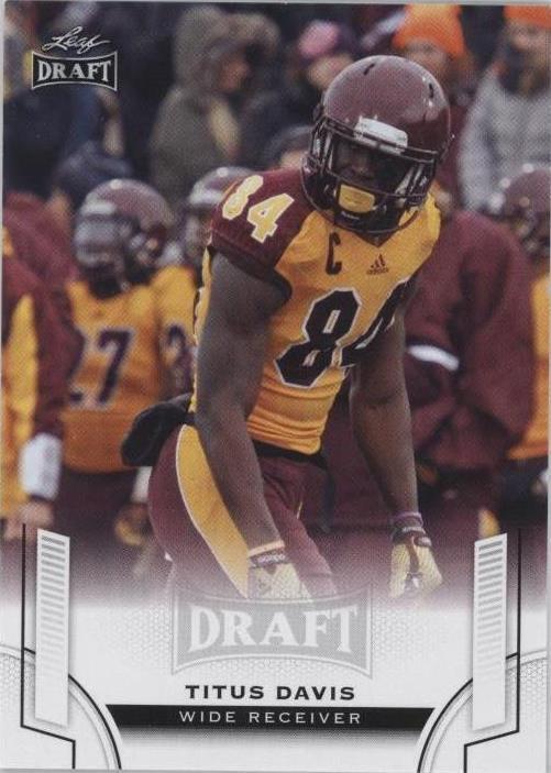 2015 Leaf Draft - Titus Davis #78 (RC) for sale online | eBay