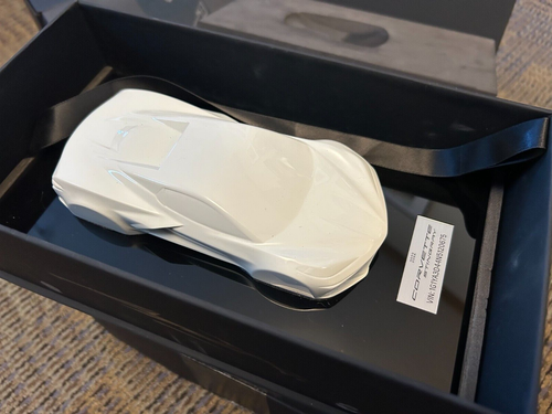 Corvette Stingray C8 Speed Shape Model In Box WHITE With Vin 2022 ...