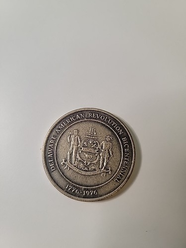 Delaware American Revolution Bicentennial Medallion Bronze Coin Caesar ...
