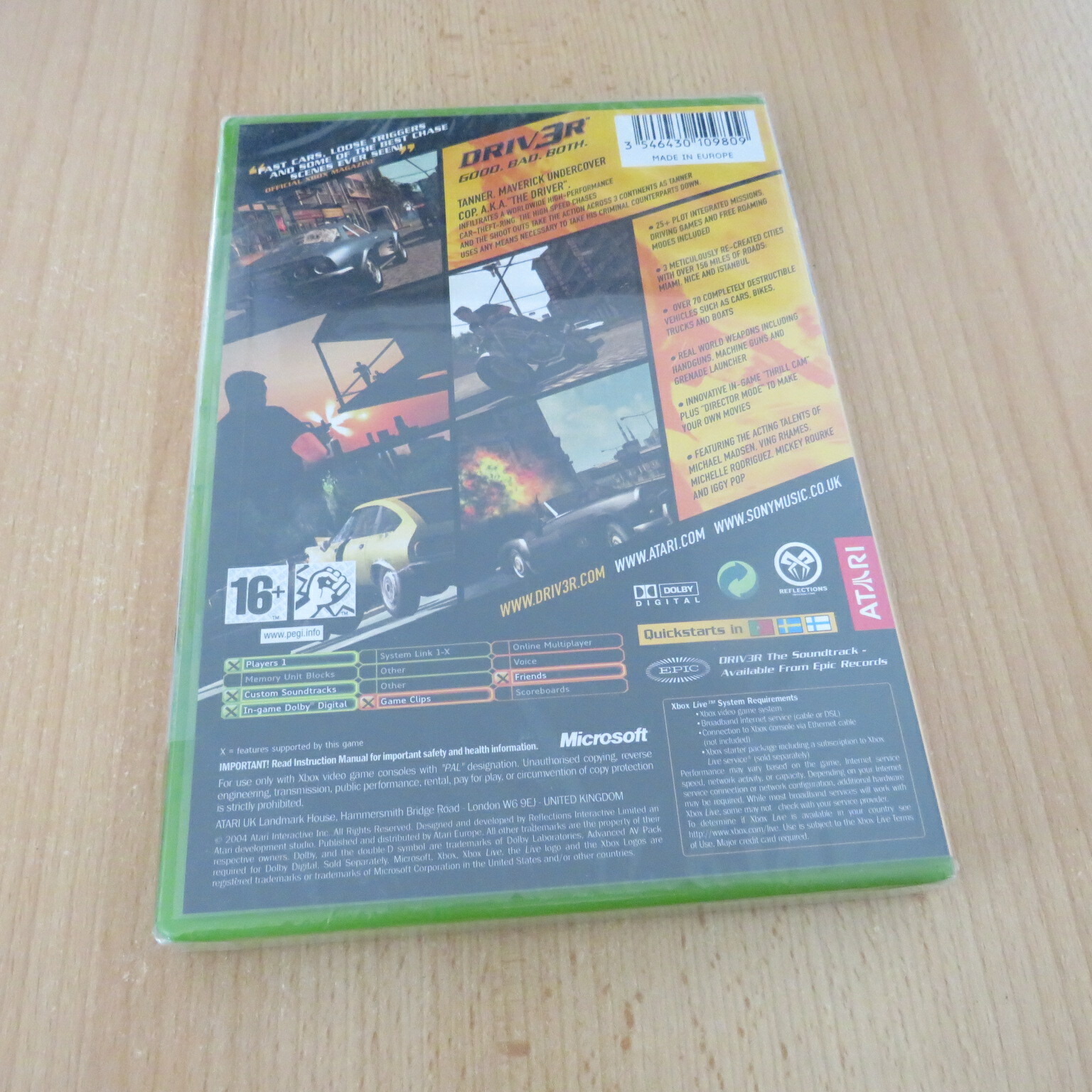 DRIV3R (Microsoft Xbox, 2004) - European Version for sale online | eBay