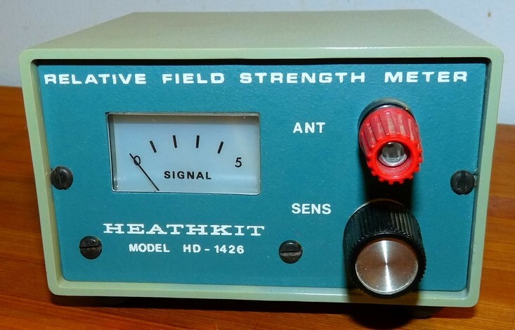 Vintage Heathkit HD-1426 Field Strength Meter Excellent Condition ...