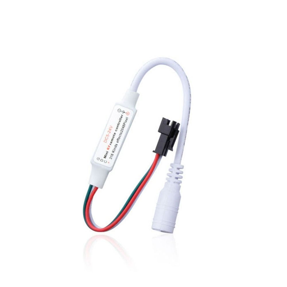 RF Wireless Light Dimmer Pixel LED Strip Light for WS2812B WS2811Home ...