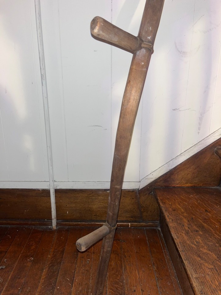 Vintage Antique 60” Long W/ 20” Blade Scythe Farm Sickle Hay Tool | eBay
