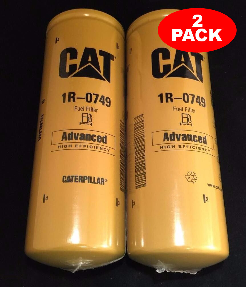 2 Pack NEW 1R-0749 FILTER AS / CATERPILLAR OEM 1R0749 | eBay
