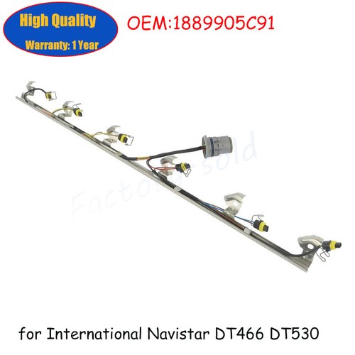 Injector Harness Kit For International Navistar DT466 DT530 DT466E ...