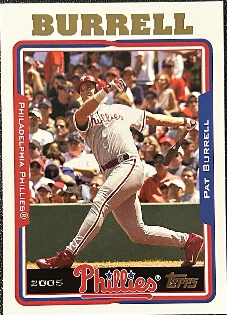 2005 Topps - Pat Burrell #550 1st Edition for sale online | eBay