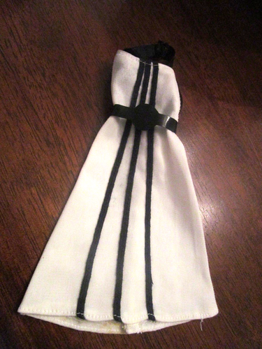 Vtg Orig Mattel Barbie Doll Best Buy 9661 Black White Vinyl Halter ...