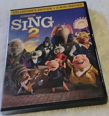 Sing 2 DVD Matthew McConaughey 191329152812| eBay