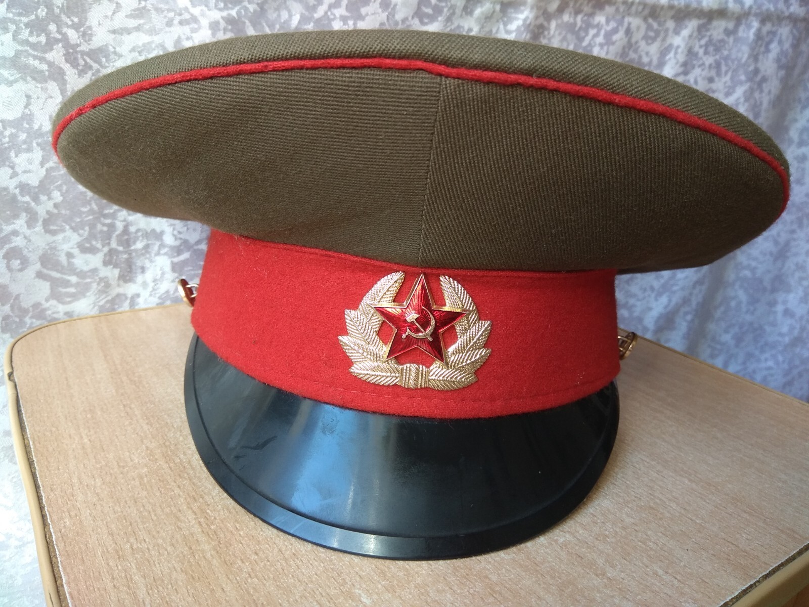 Rare Vintage Soviet Army USSR Uniform Jacket pants cap Military size 56 ...
