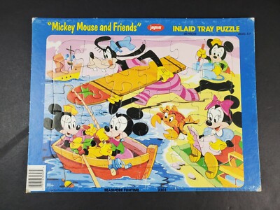 Mickey Mouse & Friends Seashore Funtime Puzzle Disney Jaymar 30 Pcs ...