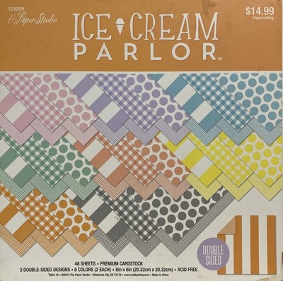 8" x 8" Gently Used Scrapbook Paper Pads by Colorbok, Paper Studio ...