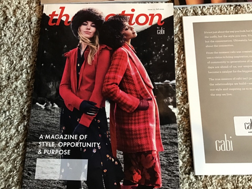 CAbi Fall 2024 Spring 2024 2023 Fall 2023 2022 2020 Look Book Catalog ...