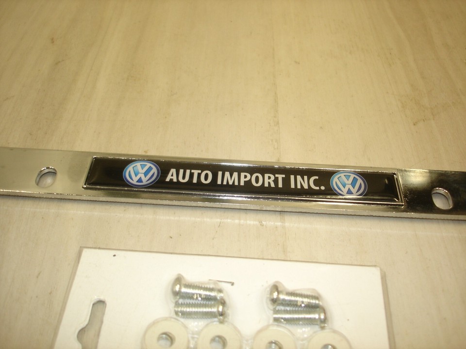 Volkswagen VW license plate frame from Auto Import inc. Brainerd MN NEW ...