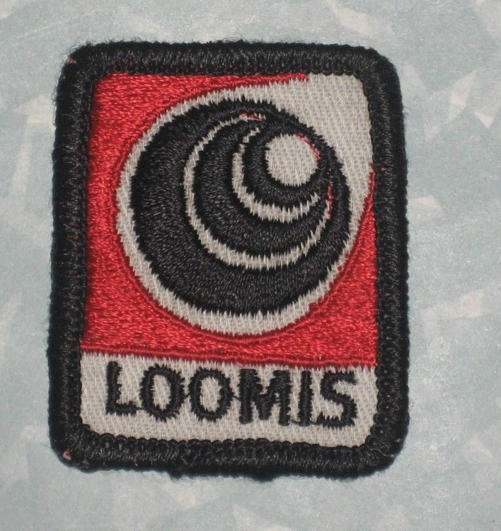 Loomis Patch - vintage driver - 1 5/8" x 2" | eBay