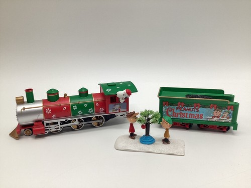 Hawthorne Village Peanuts Express Locomotive Train Engine Snoopy And ...
