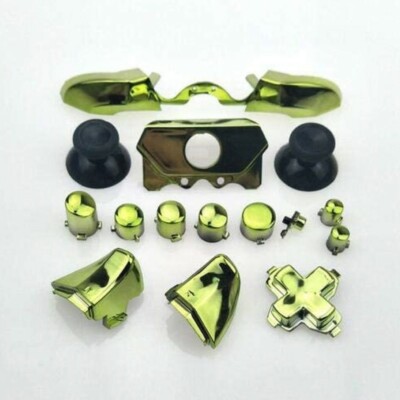 Chrome Xbox One Elite Full Set ABXY RT LT LB RB Trigger Buttons ...