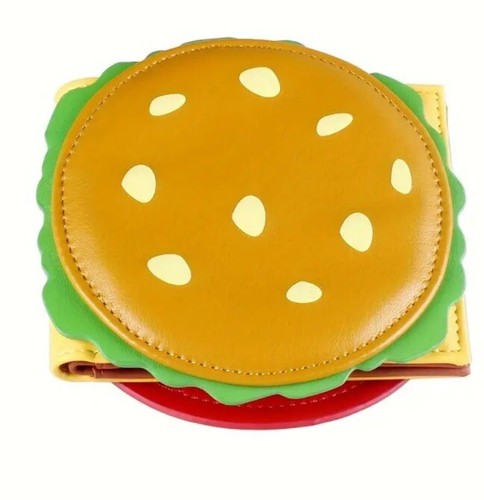 Cheeseburger Wallet Whimsical Krabby Patty Inspired Novelty Funny | eBay
