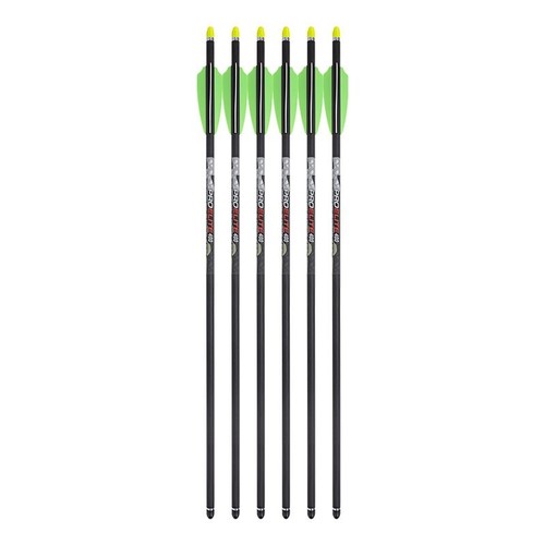 TenPoint Pro Elite 400 20" Carbon Crossbow Arrows - HP Alpha Nock - 6 ...