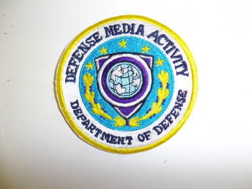 b3936 US Military Defense Media Activity Department of Defense patch ...